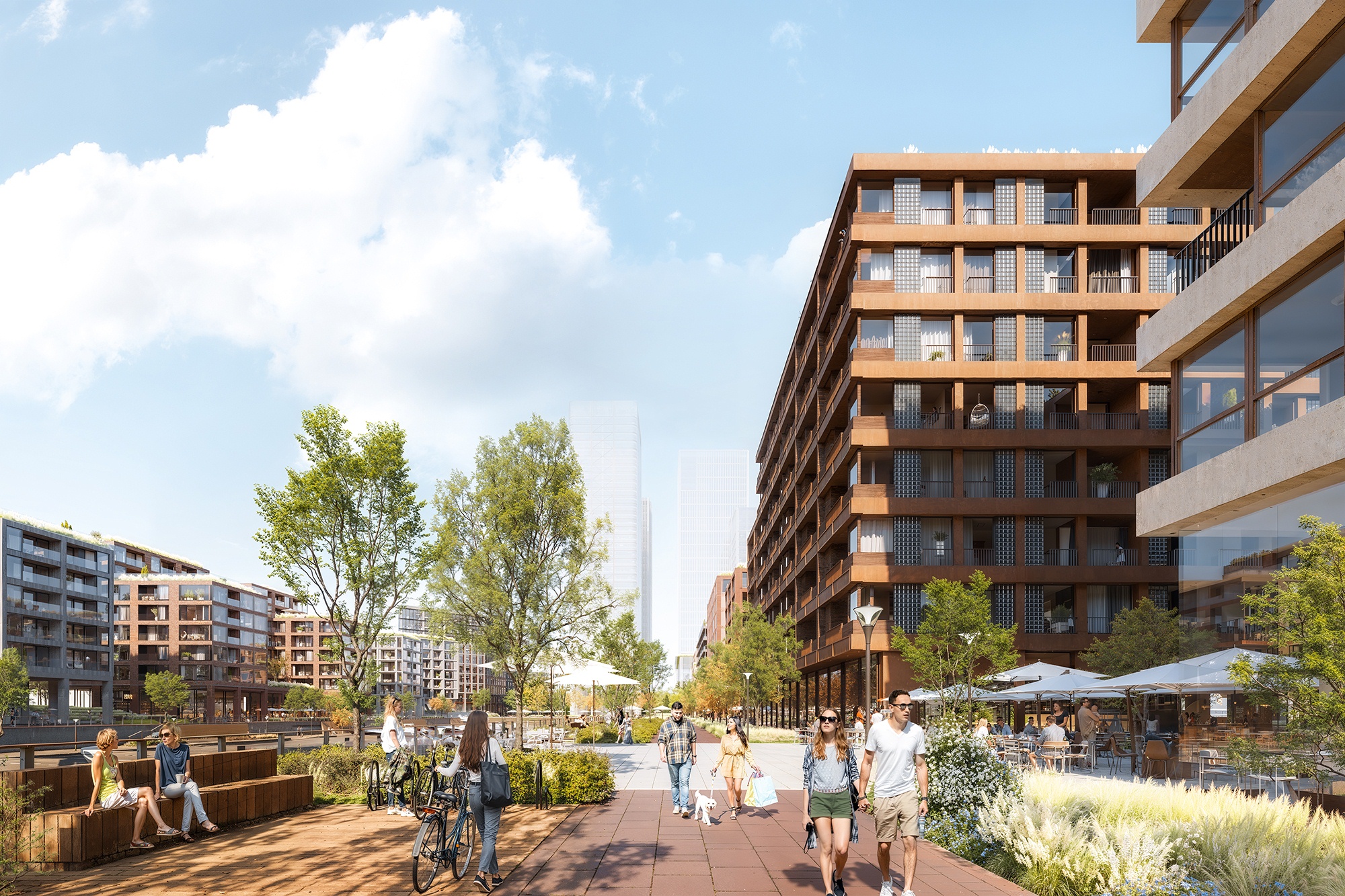 Nowe osiedle przybliży Port Praski do metra i ożywi jego nadrzeczną ...